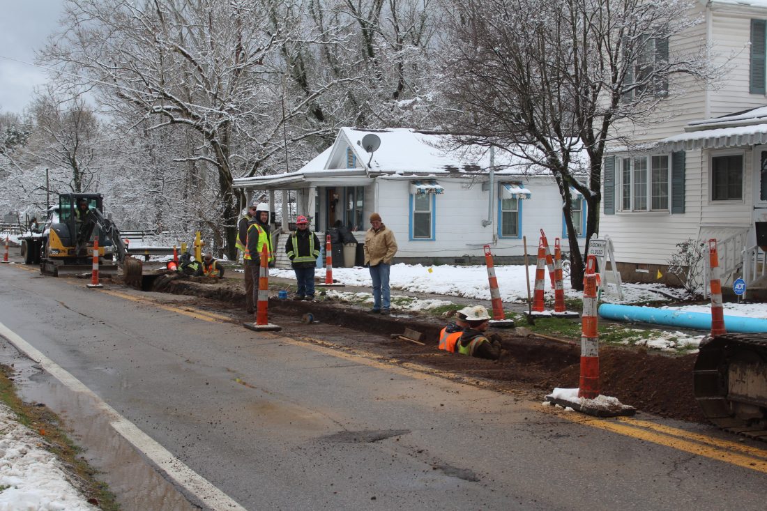 New Water Lines Being Installed in Sistersville | News, Sports, Jobs ...